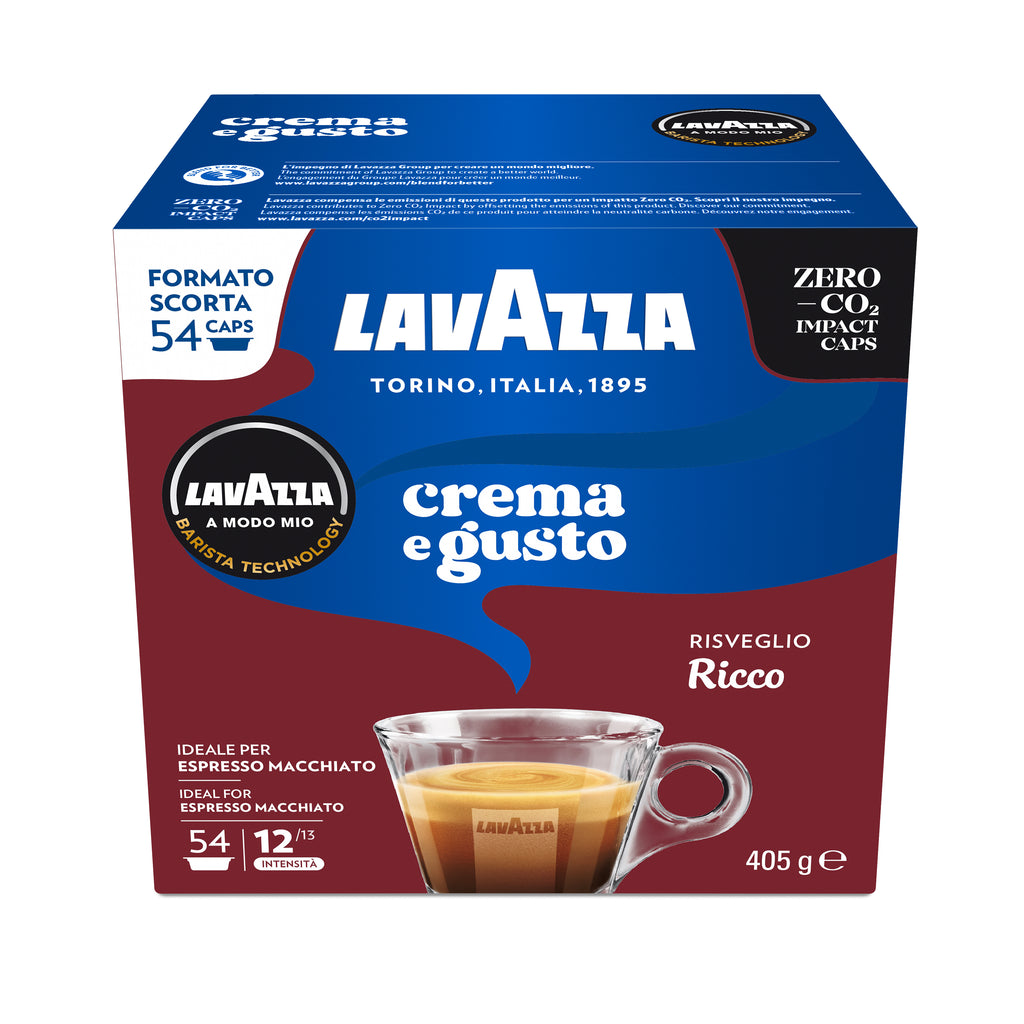 Lavazza A Modo Mio Crema e Gusto Ricco Coffee Capsules (1 Pack of 54 ...